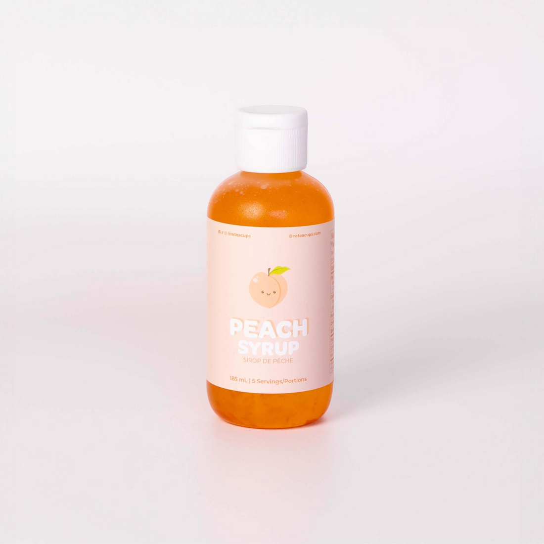 Peach Fruit Bubble Tea Syrup For DIY Boba At Home | Retea | Toronto, Canada