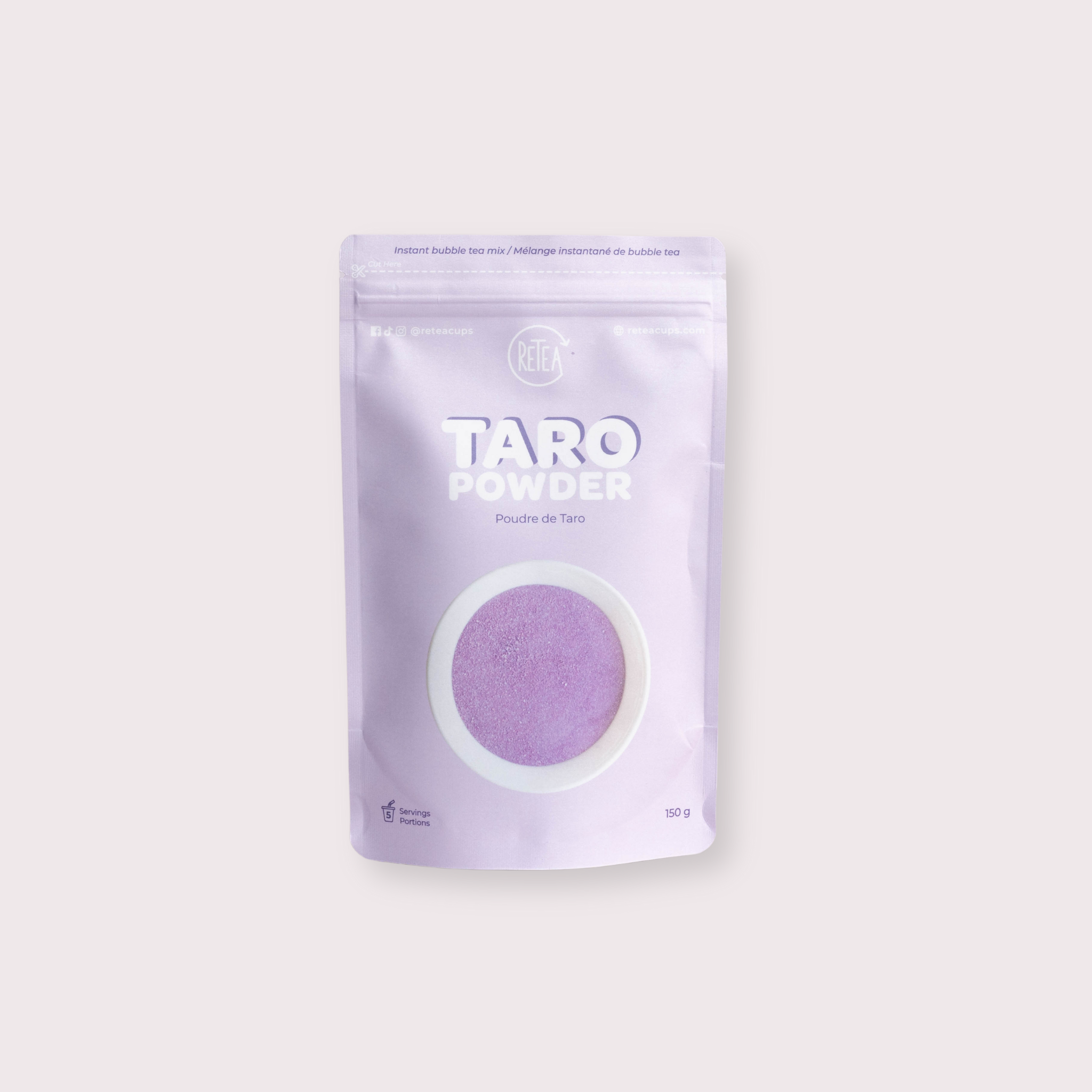 DIY Taro Milk Tea Bubble Tea Powder | Retea | Toronto, Canada
