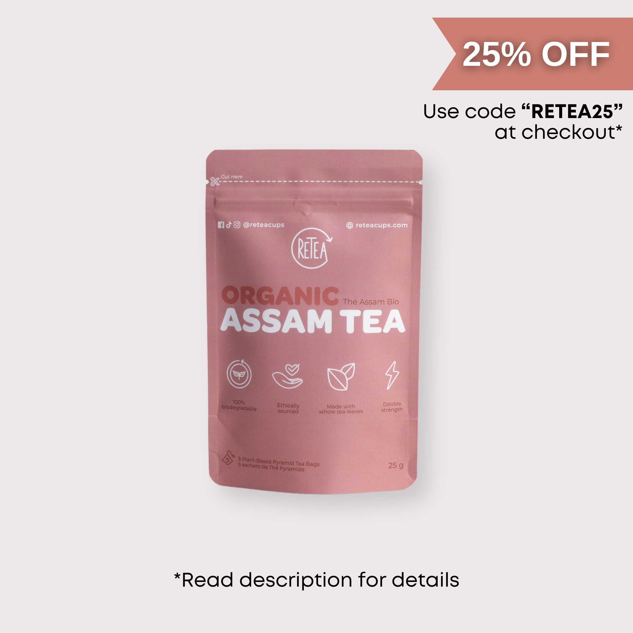 Organic Assam Black Tea for DIY Bubble Tea | Retea | Toronto, Canada